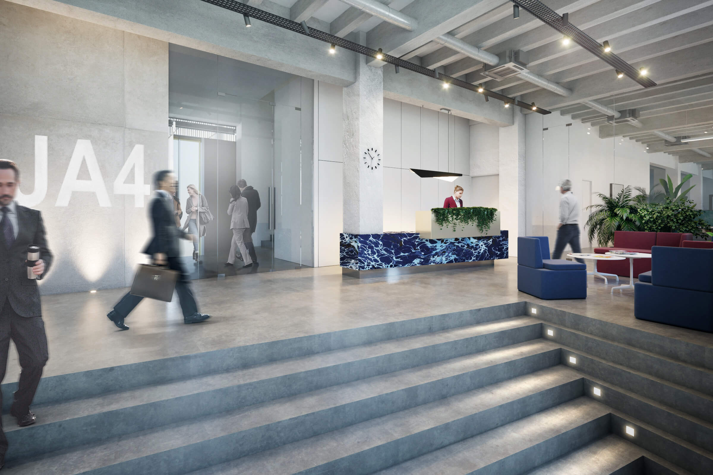 Business center interior - JA4 - benyei.hu